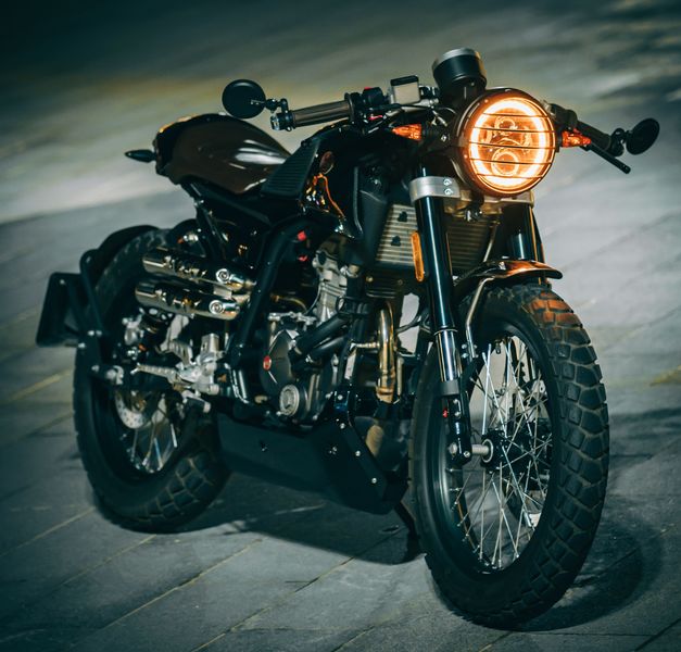 我的阿普利亚CR150改装分享,摩托范