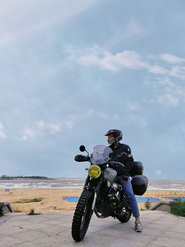 本田190ss三箱摩旅1200公里去看海,摩托范