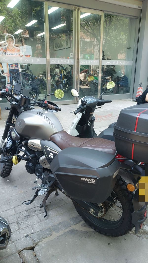 本田190ss三箱摩旅1200公里去看海,摩托范