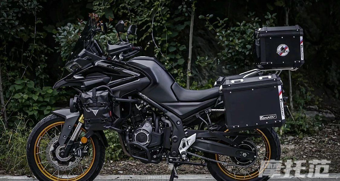 中排顶级ADV无极DS525X大师兄简评！,摩托范