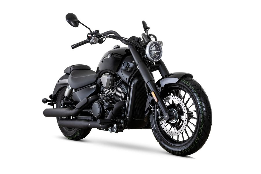 这才是真正的美式巡航！力帆V400评测：续航400km，长途旅行很惬意！,摩托范