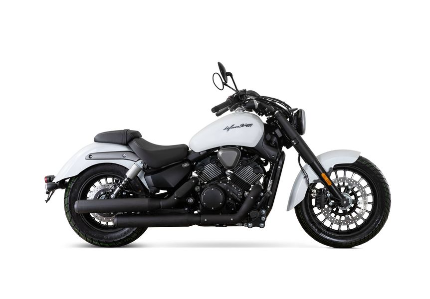 这才是真正的美式巡航！力帆V400评测：续航400km，长途旅行很惬意！,摩托范