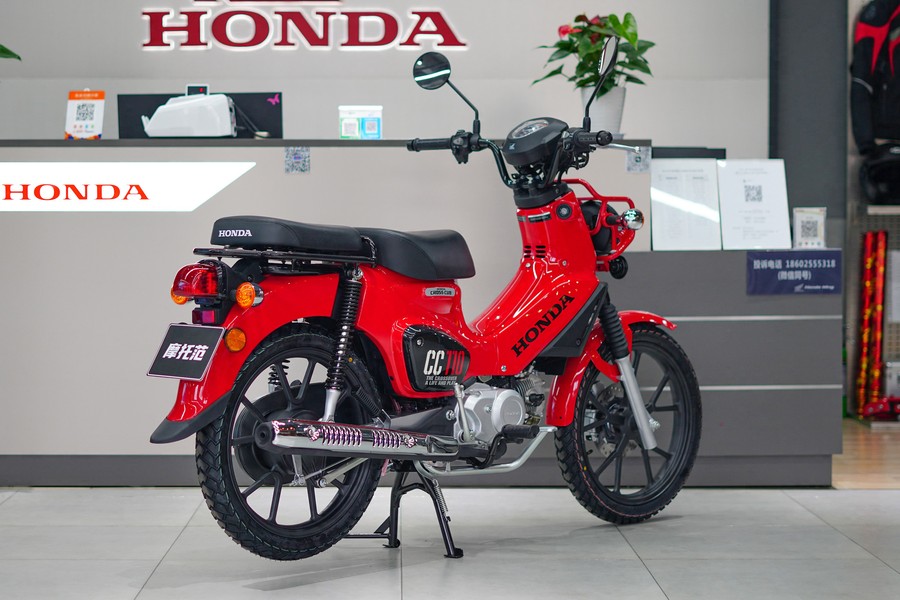 情有独钟 本田幼兽CC110,摩托范