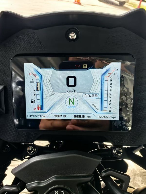 摩旅神器-贝纳利TRK552长测（一）新车800公里以内油耗测试,摩托范