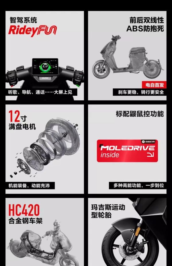 售价9899元，2025款九号 猎户座Dz 110p MK2正式上市！,摩托范