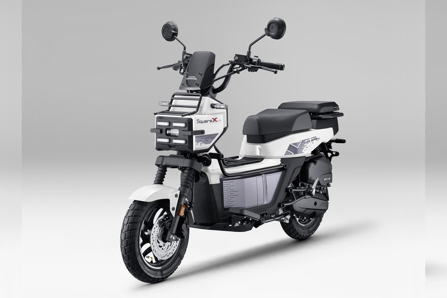 本田系最“野”的小跨骑踏板？新大洲本田Square X125亮相，售价12680元！,摩托范