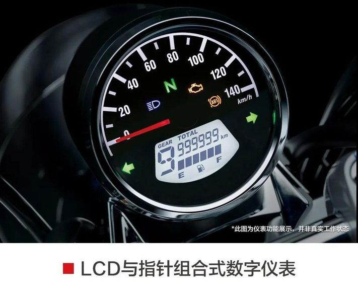 700mm座高封神！豪爵GZS150复古巡航实测，500公里续航+前后ABS太香了！,摩托范