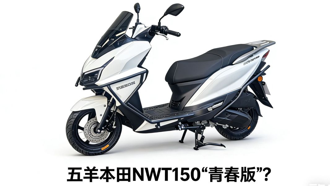 价格砍半？五羊本田NWT150“青春版”来了，6980元配齐ABS+TCS！,摩托范