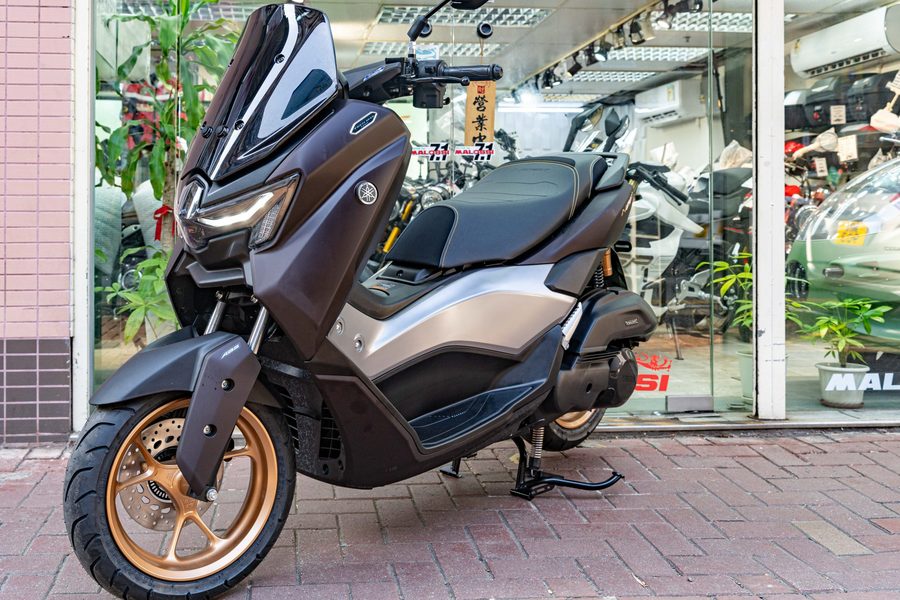 实车鉴赏2025 Yamaha Nmax turbo 155全新改款，全新外观搭载电子变速,摩托范