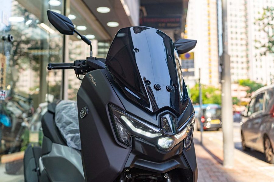 实车鉴赏2025 Yamaha Nmax turbo 155全新改款，全新外观搭载电子变速,摩托范