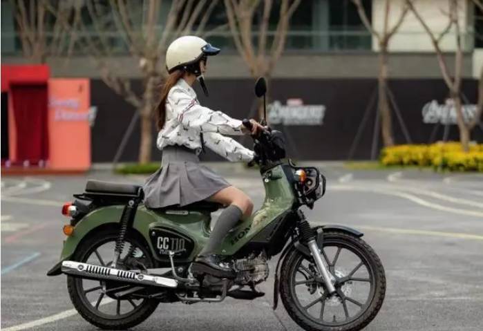 情有独钟 本田幼兽CC110,摩托范