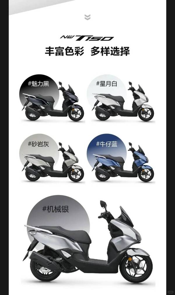 从 14980 到 17980 元，本田NWT 150 三版本配置大比拼，哪款戳中你？,摩托范