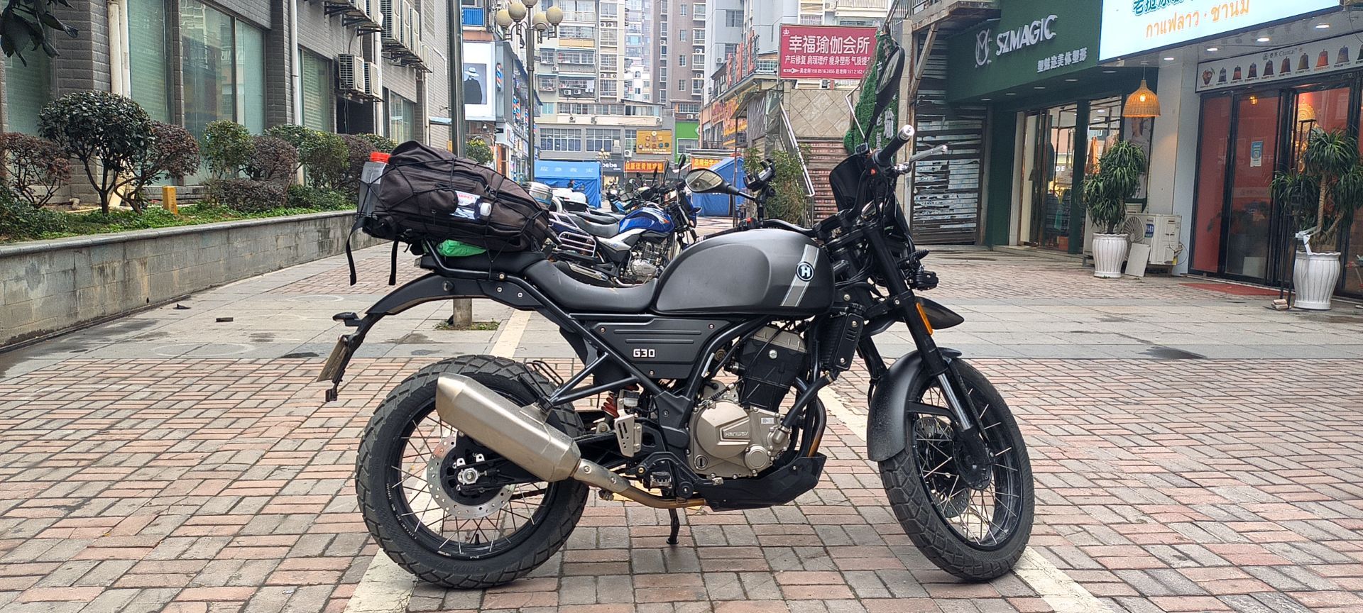 汉威摩托车,G30报价及图片-摩托范-哈罗摩托车官网