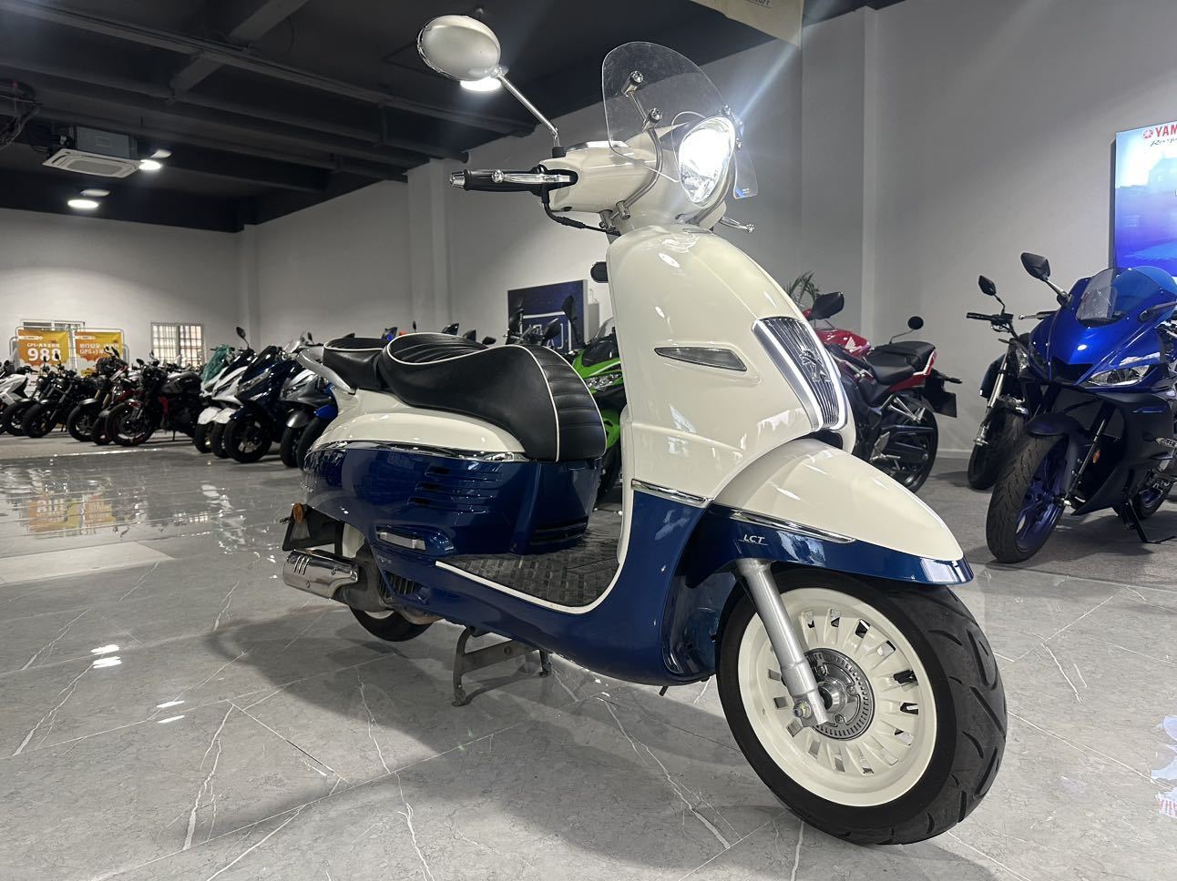 二手标致摩托车 摩托范 哈罗二手摩托车市场